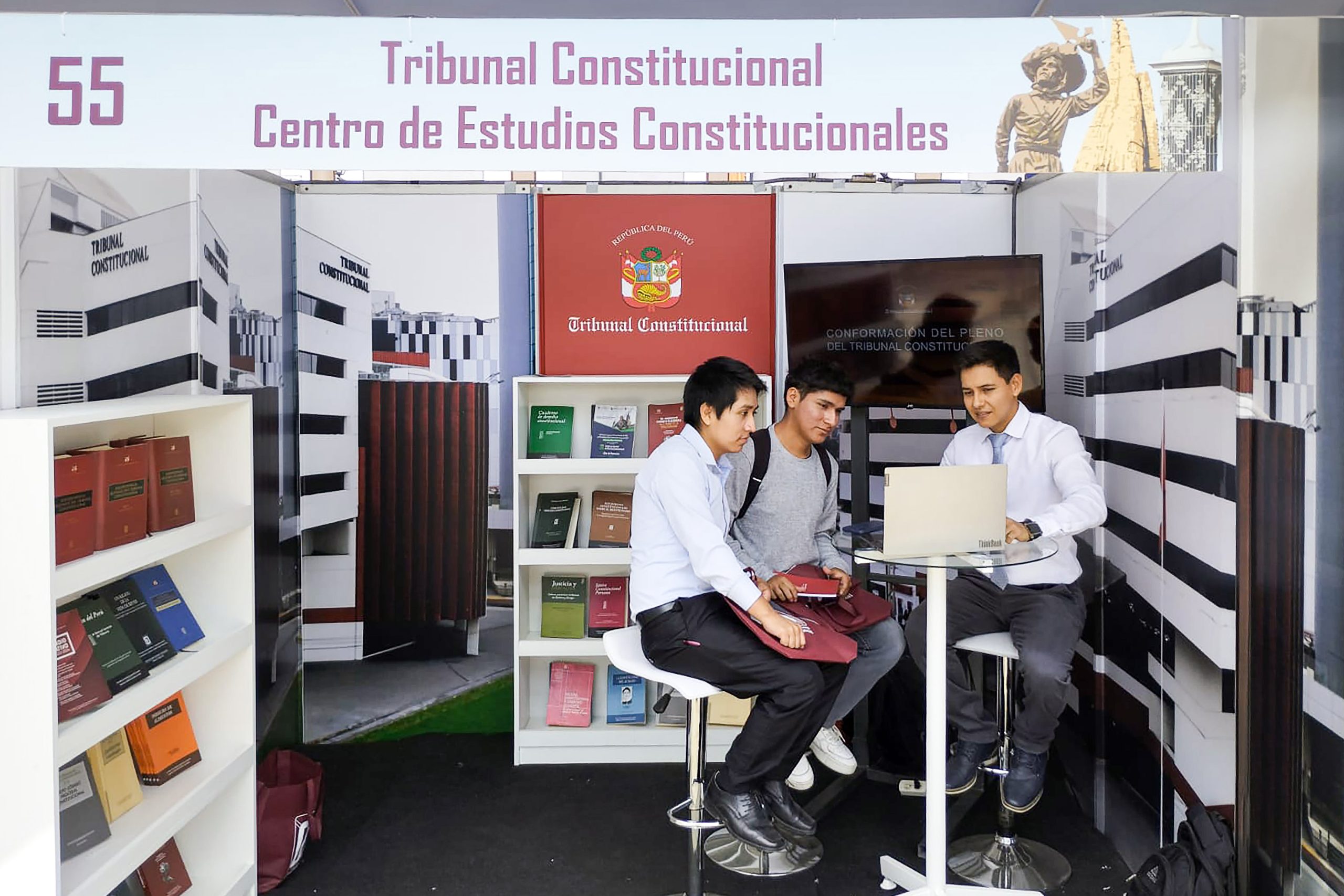 HASTA EL 21 DE ABRIL EL TRIBUNAL CONSTITUCIONAL PARTICIPA EN LA II FERIA INTERNACIONAL DEL LIBRO ...
