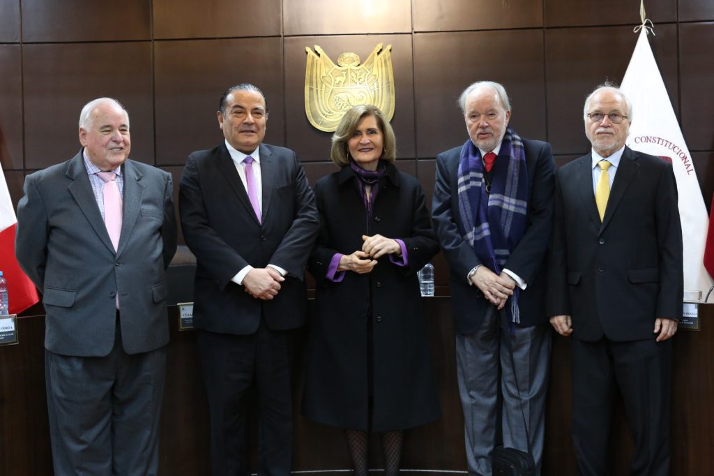 EL TRIBUNAL CONSTITUCIONAL REALIZÓ LA CONFERENCIA HOMENAJE PÓSTUMO AL ...